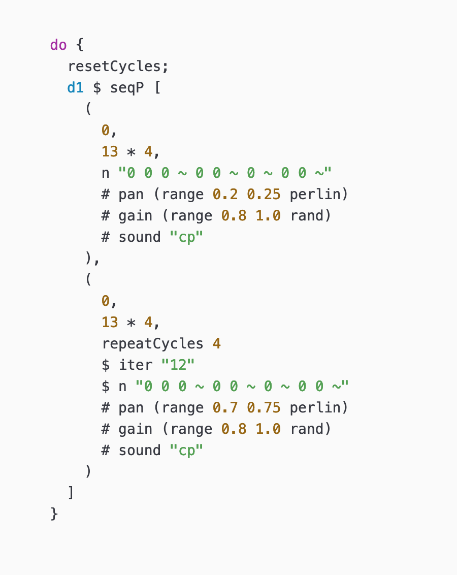 Pete Corey - Clapping Music with TidalCycles